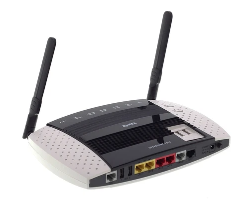 Router ZyXEL Speedlink 5501, ISDN WLAN IP WAN RIPE.pl Poleasingowe ...
