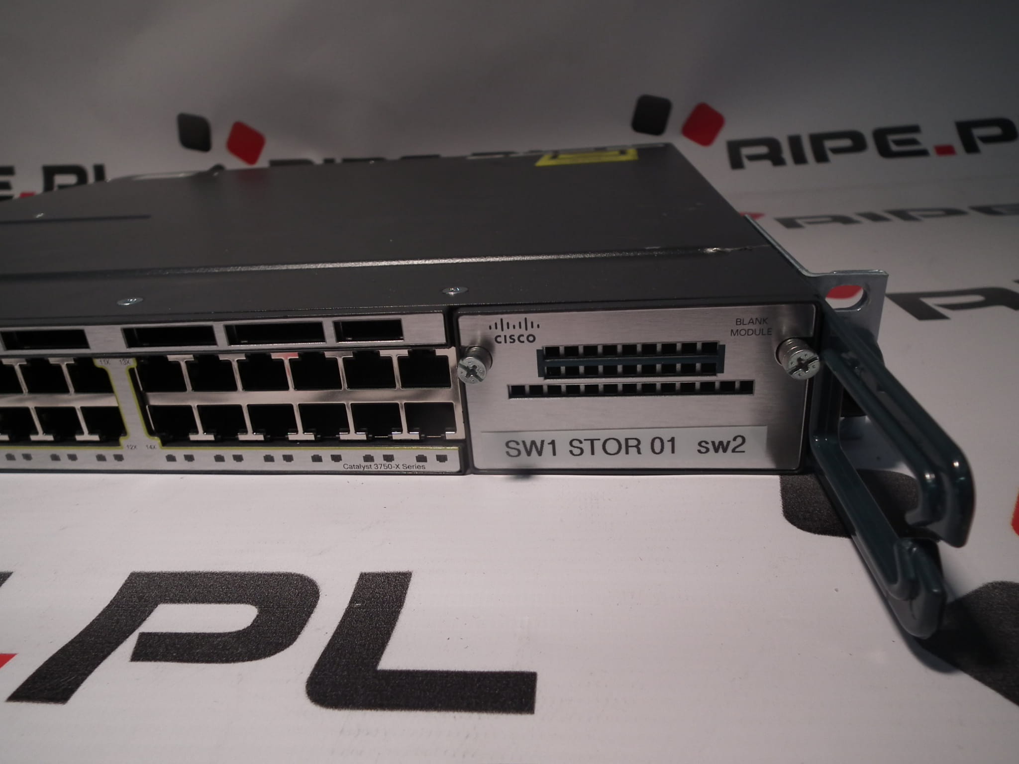 CISCO CATALYST 3750-X SERIES WS-3750X-24T-L RIPE.pl Poleasingowe ...