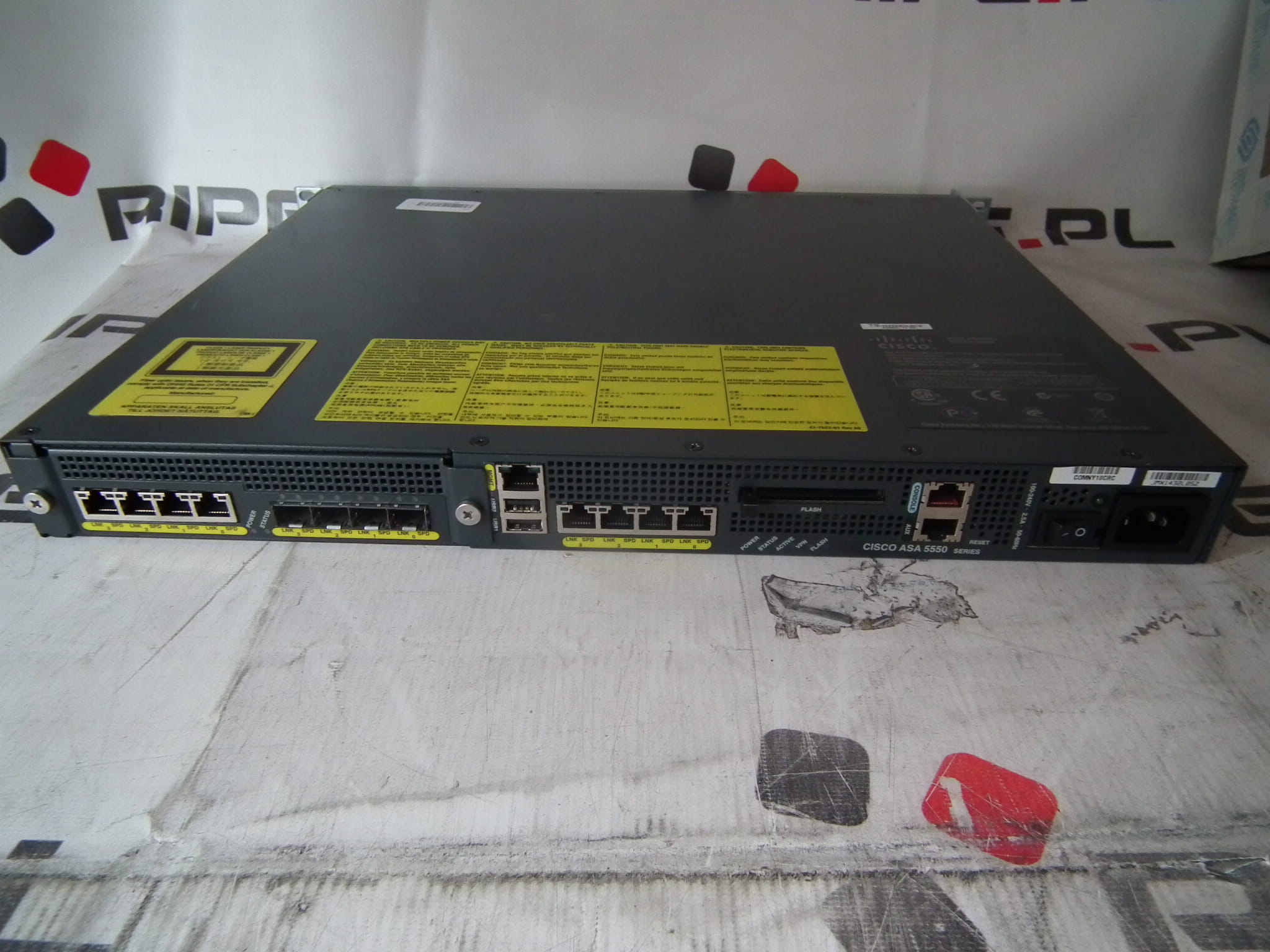 CISCO ASA 5550 Series Adaptive Security Appliance RIPE.pl Poleasingowe ...